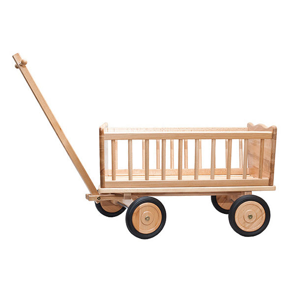 Wooden Toy Cart Large Ala - FSC Certified Beech Wood | Travelling ...